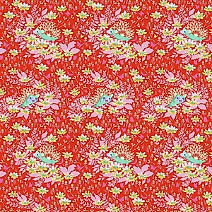 Tiny Beasts Fat Quarter Bundle (14 Pieces) by Tula Pink for Free Spirit 18 x 21 inches (45.72 cm x 53.34 cm) Fabric cuts DIY Quilt Fabric