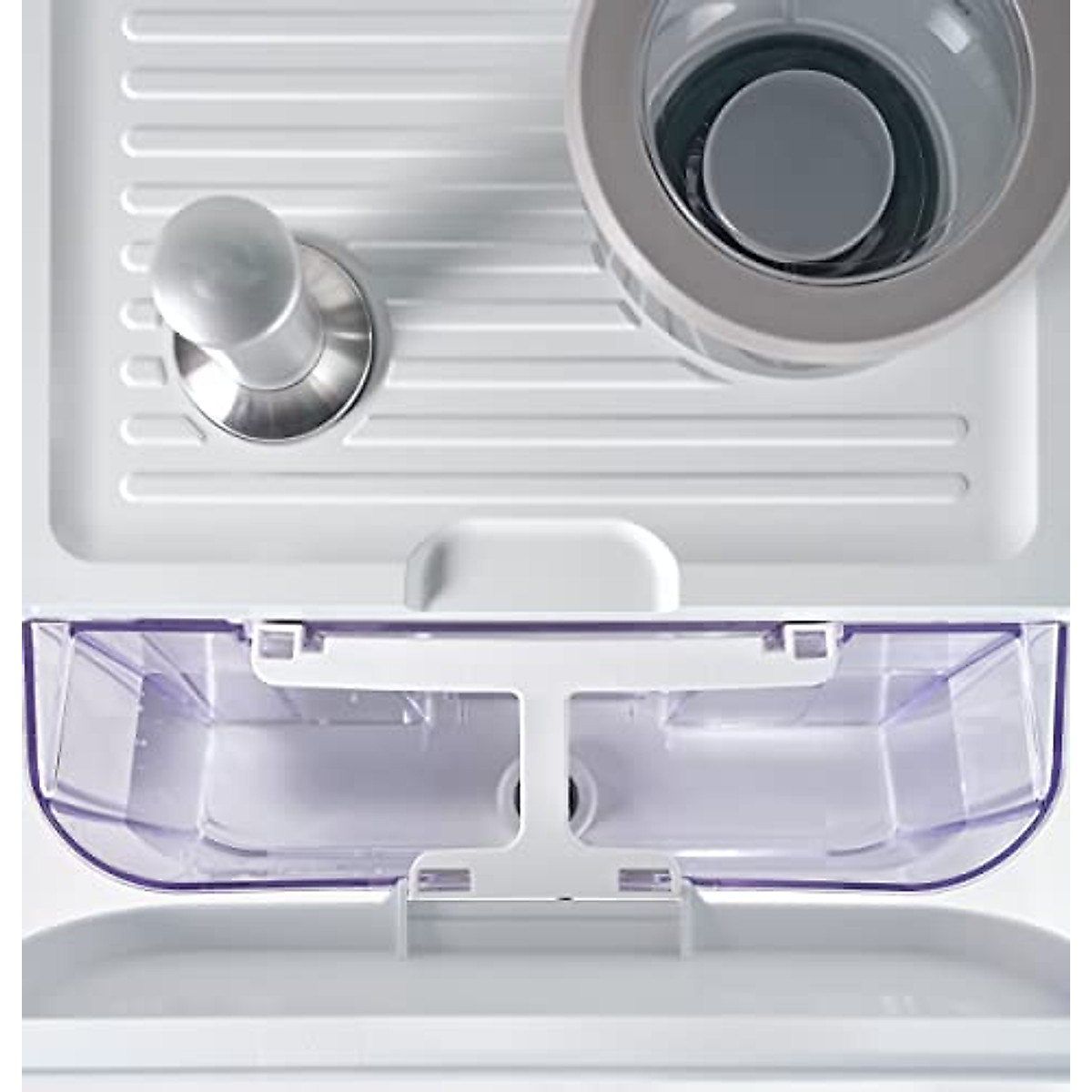 Café Bellissimo Semi Automatic Espresso Machine + Milk Frother | WiFi Connected, Smart Home Kitchen Essentials | Built-In Bean Grinder, 15-Bar Pump & 95-Ounce Water Reservoir | Matte White