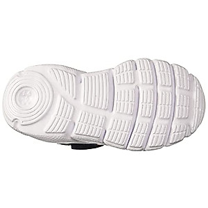 Under Armour Girls' Infant Assert 9 Pearl, Utility Blue/Electric Tangerine, 9K Medium US