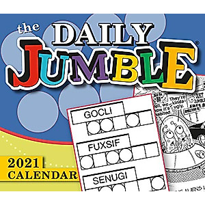 2021 The Daily Jumble® Boxed Daily Calendar