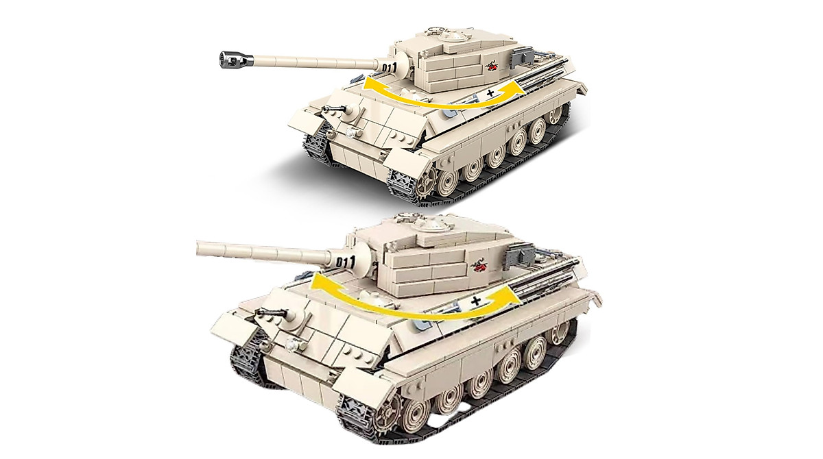 Build the King Tiger Panzer VI Tank - WW2 Model Set