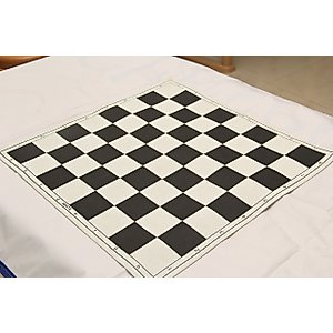 Roll Up Chess Mat Board Game, Green, One Size