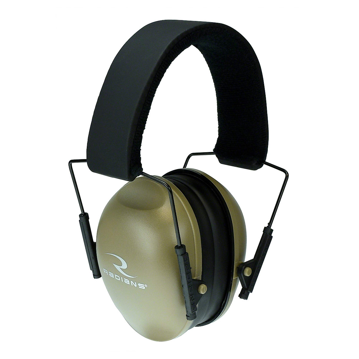 Radians LS0840CS Low Profile Ear Muff with Revised Ergonomic Ear Cups Tan
