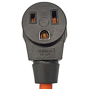 Fullsky FC-L43651 generator welder Generator 4 prong to 3 prong adapter Male L14-30P to Female 6-50R Welder Adapter, Welder Heavy Duty Adapter generator adapter