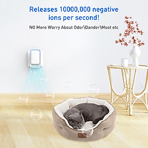Ionizer Air Purifier(4 Pack), Quiet Negative Ion Plug in Air Purifier, Portable and Efficient Air Ionizers for Home, Bedroom, Office, Kitchen, Bathroom