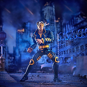 Marvel Hasbro Legends Series 6-inch Collectible X-Man Action Figure Toy X-Men: Age of Apocalypse Collection, Blue