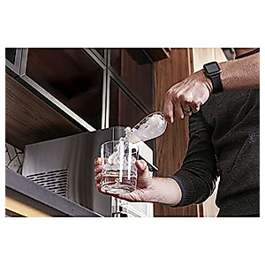 GE Profile Opal | Side Tank Accessory for Opal Nugget Ice Maker | Easy Magnetic Attachment to Opal Ice Machine |1-Gallon Tank |Allows for 3x More Ice Before Refill | Pack of 1 |17.2"D x 7.5"W x 3.75"H