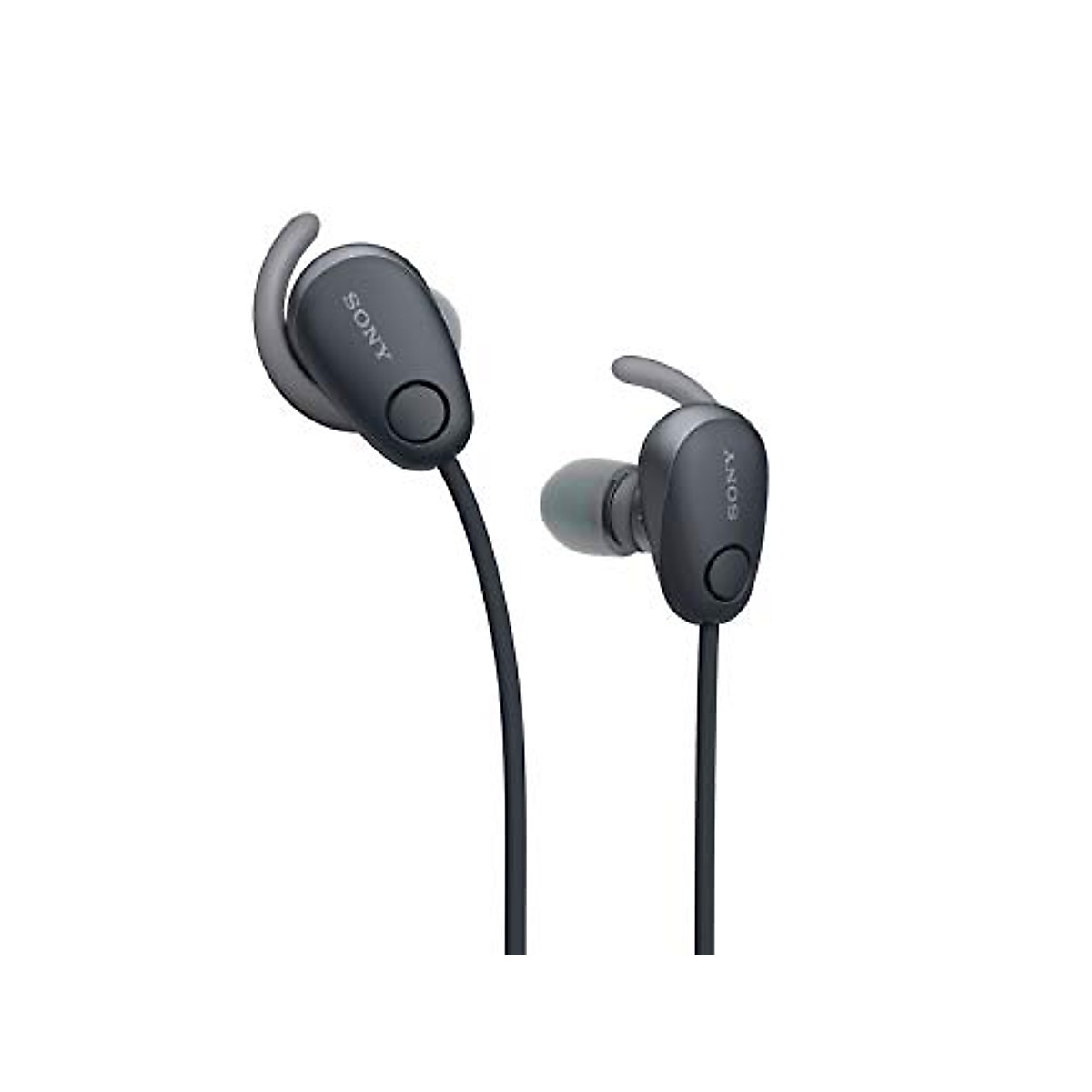 Sony SP600N Wireless Noise Canceling Sports In-Ear Headphones, Black (WI-SP600N/B)