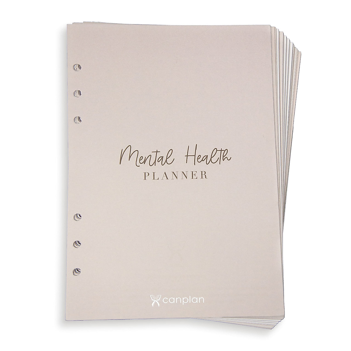CanPlan Mental Health Planner Refills (12 Months of Inside Pages Only), Best Mental Health Planner, Best Self Care Gift, Mental Health Gift