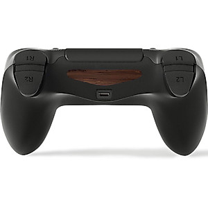 PS4 Console Wood Skin Decal Mahogany Vinal Sticker + 2 Controller Skins Set
