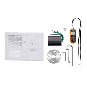 TFCFL Wind Turbine Generator Kit 8 Blades 600W Wind Turbine Generator Kit Wind Power Generator for Marine RV Home Wind Turbine Generator Kit 600W 12V w/ 8 Blades Wind Power Generator for Marine