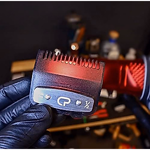 ClarityPro Professional Clipper Guards | Premium Magnetic Clipper Guards for Wahl, BabylissPRO, Gamma+, Stylecraft (All Excluding Andis and Oster) | From 1/16" to 1" - 8 Pack