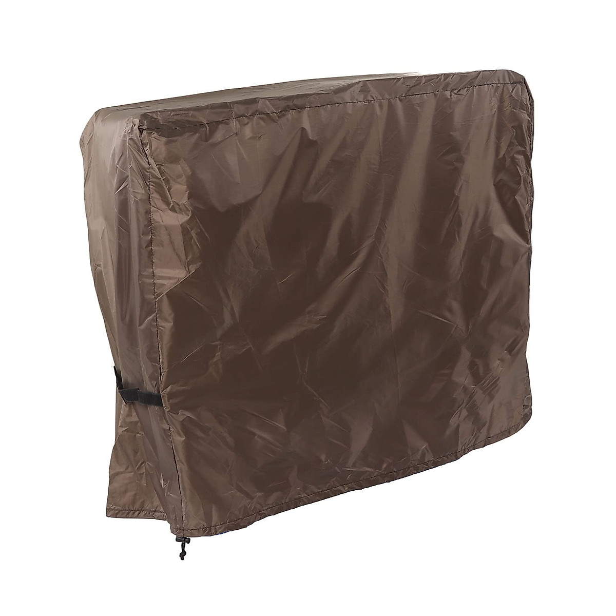 TOPINCN Rolling Cooler Cart Cover, Cooling Bins Kitchen Storage Waterproof Cart Cover Buffet Grill Table Cover Outdoor Dining Beverage Cart Cover Party Cooler Cover (Brown)