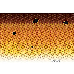 Tervis 1311154 Redfish Pattern Stainless Steel Insulated Tumbler with Clear and Black Hammer Lid, 30oz, Silver