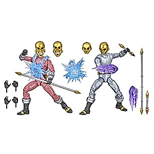 Power Rangers Lightning Collection Zeo Cogs 2-Pack 6-Inch Premium Collectible Action Figure Toys with Multiple Accessories Ages 4 and Up