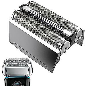 52S Shaver Replacement Head for Series 5 Foil & Cutter Replacement Head Blades Fit for Braun Razor Series 5, 1-Pack 52S Replacement Head for Electric Shaver 5020s, 5030s, 5040s, 5050cc, 5070cc, 5090cc