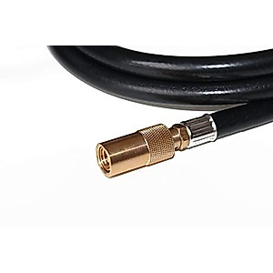 DOZYANT Propane Quick Connect Convertion Adapter Fitting with 12 Feet Extension Hose for Blackstone 17"/22" Griddle, Connect to RV Trailer with Quick-Connect Kit