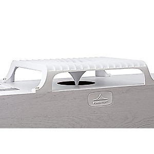 Polk Signature Elite ES30 Center Channel Speaker - Hi-Res Audio Certified, Dolby Atmos & DTS:X Compatible, 1" Tweeter & Two 5.25" Woofers, Dual Power Port for Effortless Bass, Elegant White-Washed