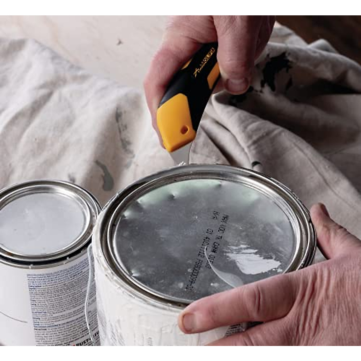 OLFA 18mm Heavy-Duty Utility Knife (LA-X) - Multi-Purpose No-Slip Grip Utility Knife w/ Reinforced Fiberglass Handle & Snap-Off Blade, Replacement Blades: Any OLFA 18mm Blade