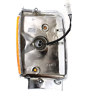 Garage-Pro Corner Light for Toyota P/U 1987-1988 / 4RUNNER 1987-1989 RH Assembly with Chrome Trim 4WD