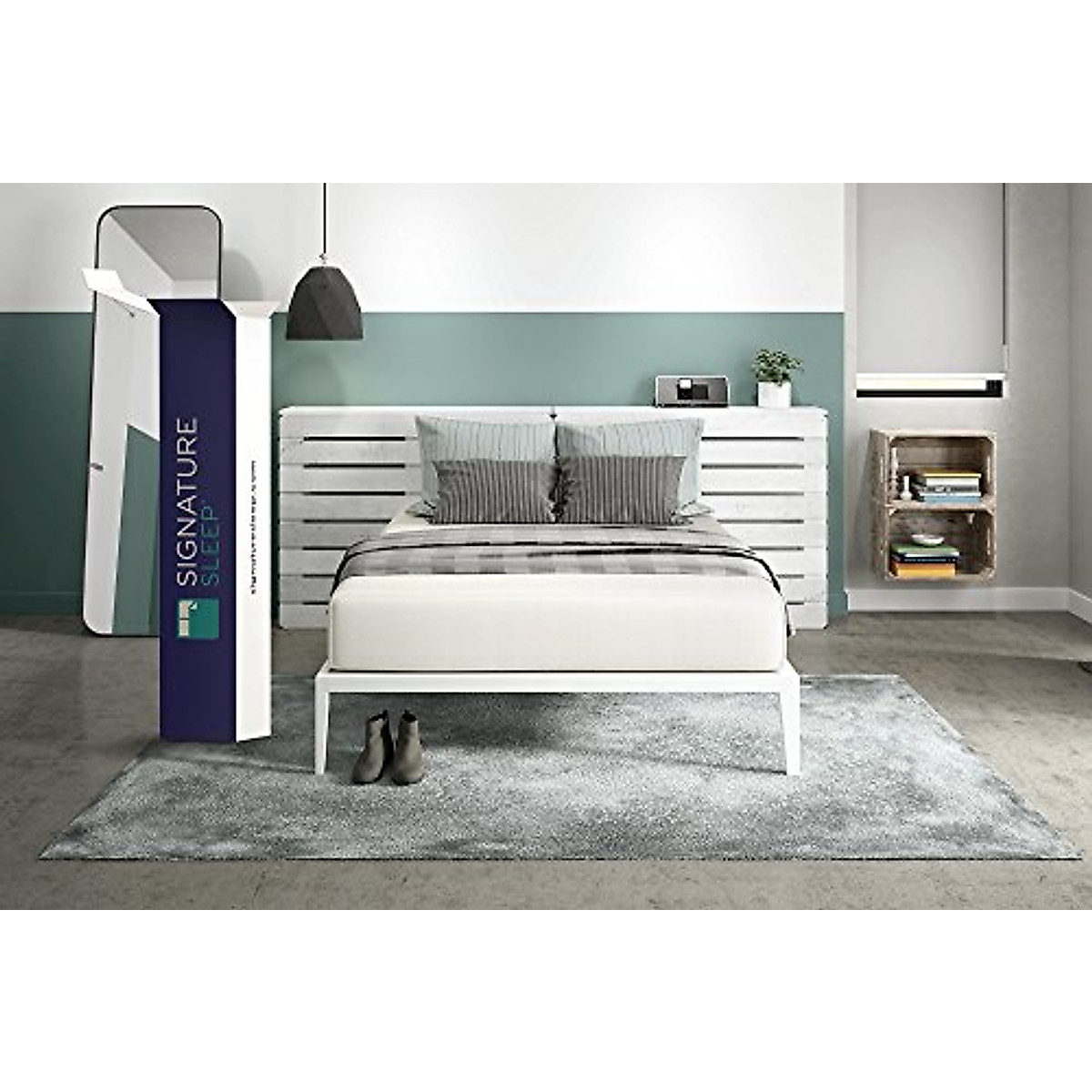 Signature Sleep Memoir 12" High-Density, Responsive Memory Foam Mattress - Bed-in-a-Box, Full