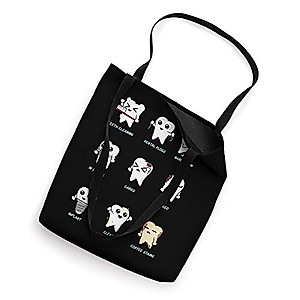 Teeth In Action Gift - Funny Dentist Dental Assistant Tote Bag