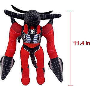 Plush,Drillman Plush Titan Upgrade Drillman Toilet Plush,Toilet Plush TV Man Toy, Titan Clock Man Plush Doll Figure Pillow Presents for Kids Fans Aldults