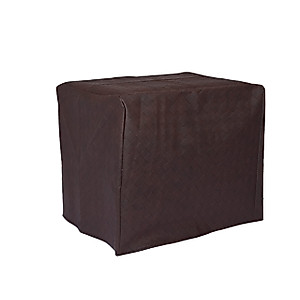 PERFECT DUST COVER, Brown Cotton Cover Compatible with Emeril Lagasse Power Air Fryer 360 Model S∙AFO-001 Toaster Oven Standard Size, Double Stitched and Waterproof Cover by The