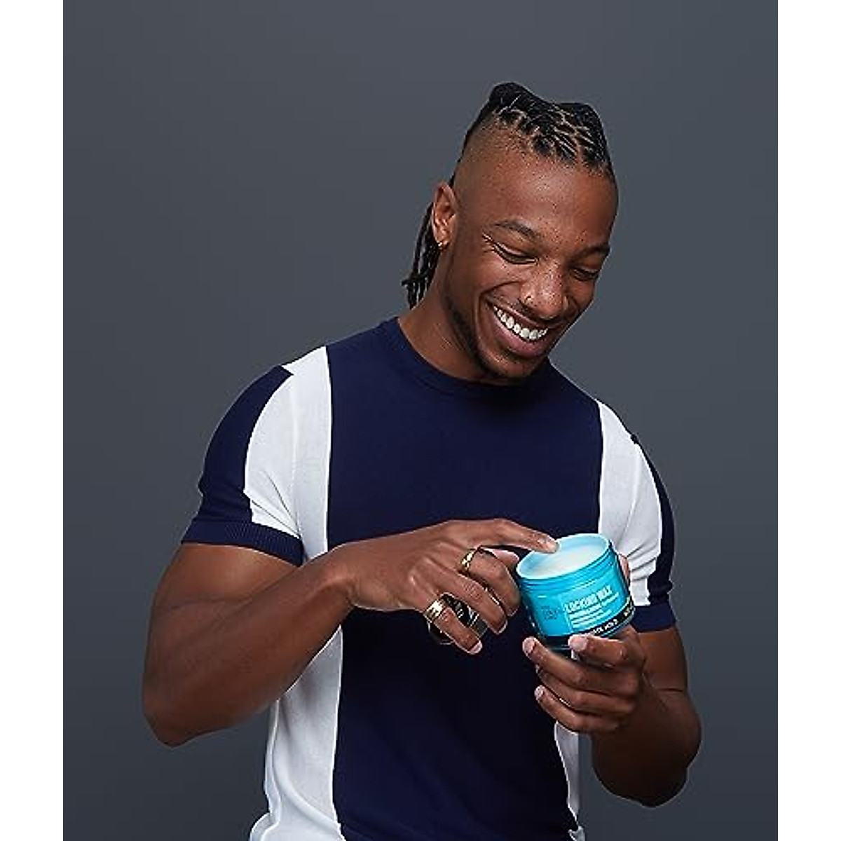 KISS COLORS & CARE Ultimate Hold Locking Wax, 6 oz. - starts and maintains locs with long lasting hold and no build up. Ideal for thicker hair textures