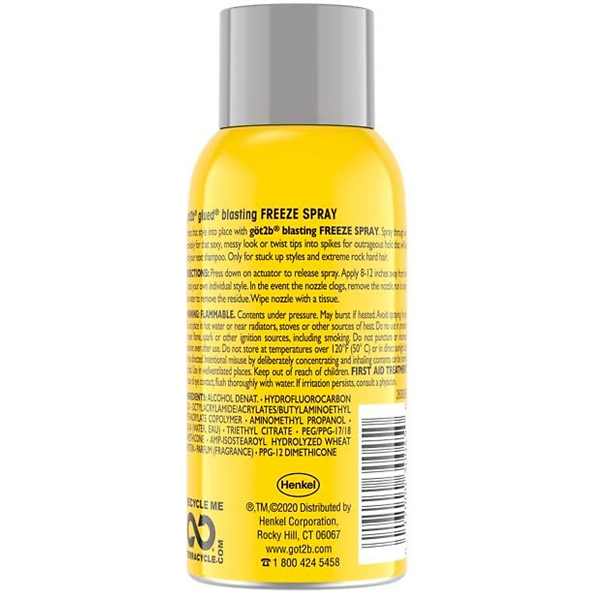 Got2B Glued Blasting Freeze Spray 2 Ounce (6 Pieces)