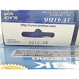Brother Black -Ink -Cartridge - 2 Pack (LC41BK2PKS) - Retail Packaging