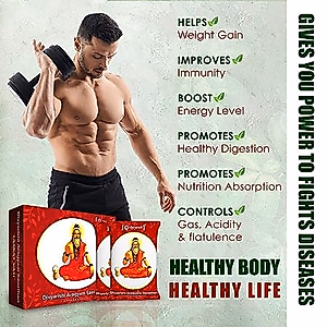 Deemark Ayurvedic Weight Gainer for Women with Natural Ingredients to Improve Physique by Boosting Muscle Mass, Stamina, Appetite and Overall Wellness (120 tab)