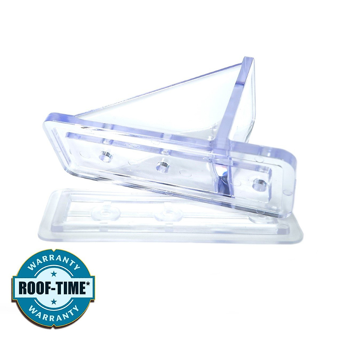 50 Pack Snow Guards with Perfect Seal Gaskets & Screws Stop Snow from Sliding Off Your Metal Roof Gutter Guard Block Stops Breaks Birds Blocks Stoppers Blox