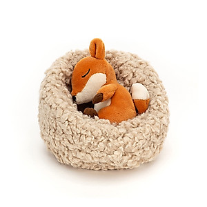 Jellycat Hibernating Bunny Stuffed Animal, 5 inches | Rabbit and Bunny Plush Toy | Classic Children's Gift