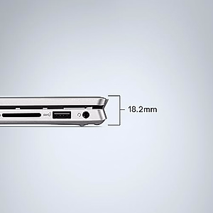 Dell Inspiron 16 5635 Laptop - AMD Ryzen 7-7730U, QHD 16 inch, 16GB LPDDR4x RAM, 1TB SSD, AMD Radeon Graphics, Windows 11 Home, 1 Year Premium Support - Platinum Silver