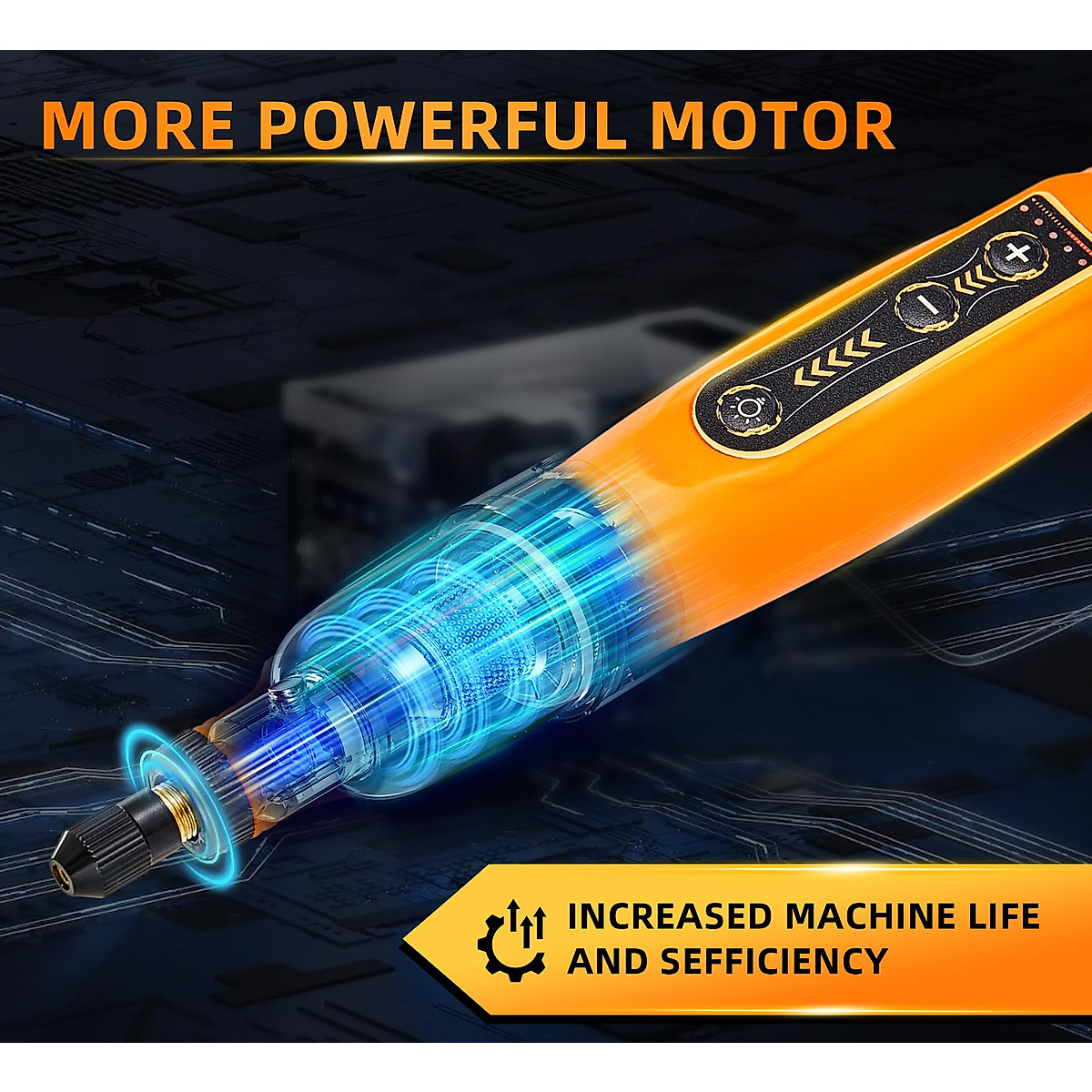 Saker Mini Rotary Tool Kit, Cordless Rotary Tool, 5-Speed, Multi-Purpose 3.7V Power Rotary Tools Kit For Engraving,Sanding, Grinding, Polishing, Carving, Etching, Diy Crafting