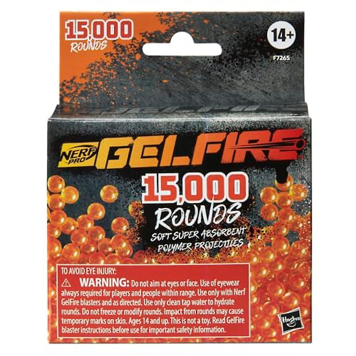 Nerf Pro Gelfire Refill, 15000 Gelfire Rounds, for Use Gelfire Blasters, Outdoor Games for Ages 14 & Up