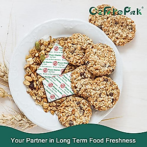 O2frepak 20CC(300-Pack) Food Grade Oxygen Absorbers Packets for Home Made Jerky and Long Term Food Storage,With Oxygen Indicator In Vacuum Bag and 3 times Oxygen Absorption Capacity