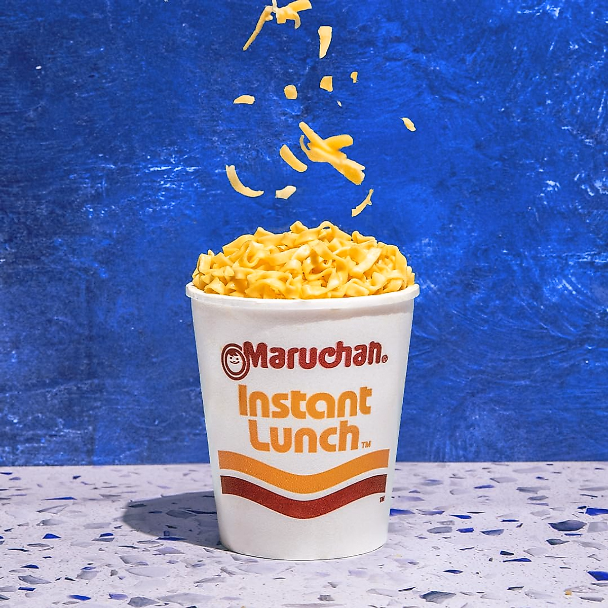 Maruchan Instant Lunch Cheddar Cheese, Ramen Noodle Soup, Microwaveable Meal, 2.25 Oz, 12 Count