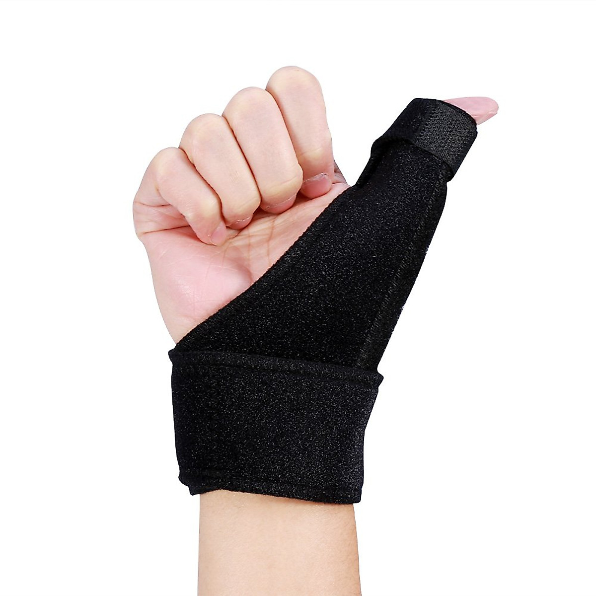Thumb Spica Splint- Thumb Brace for Arthritis or Soft Tissue Injuries, Lightweight and Breathable, Stabilizing and not Restrictive, Fits Both Hands Stabilizing Thumb Brace