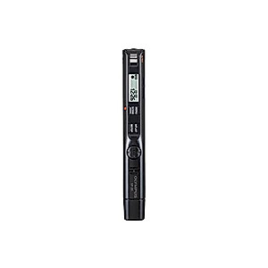 Olympus OM System VP-20 Digital Voice Recorder with Stereo Microphones, Noise canceling, Built in Direct USB.