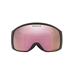 Oakley Flight Tracker XM Matte Black Prizm Hi Pink Iridium, Matte Black/Prizm Snow Hi Pink, Medium