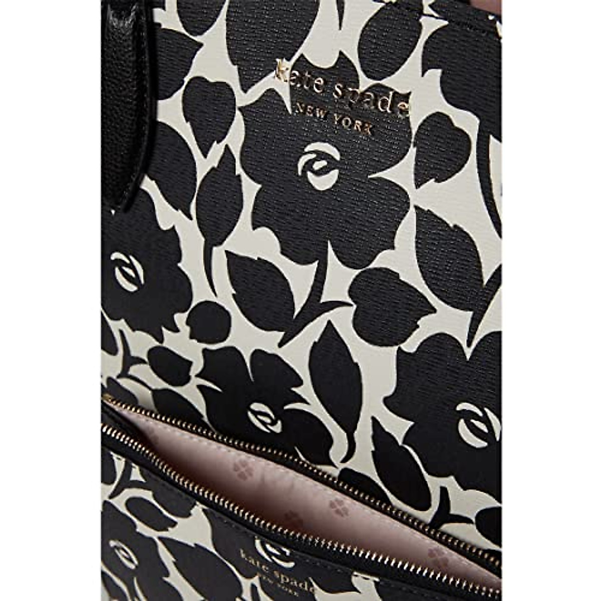 Kate Spade New York All Day Rosy Garden Large Tote Black Multi One Size