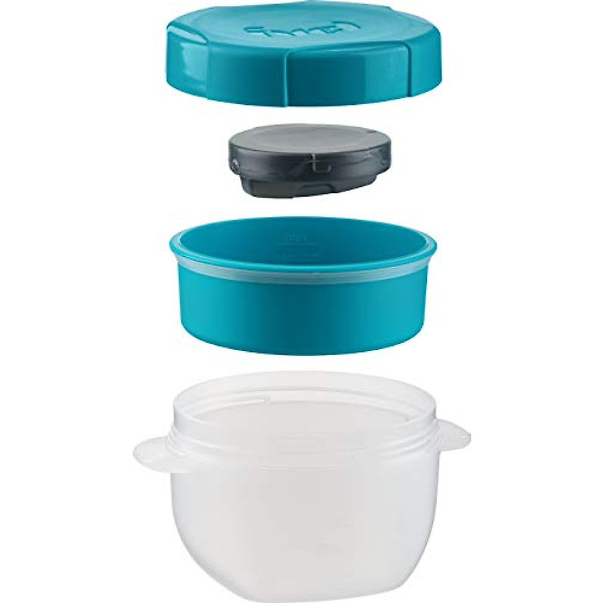 Trudeau Milk Cereal Container, 1 EA, Tropical