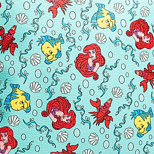 Loungefly x Disney Little Mermaid Ariel, Flounder and Sebastian AOP Backpack