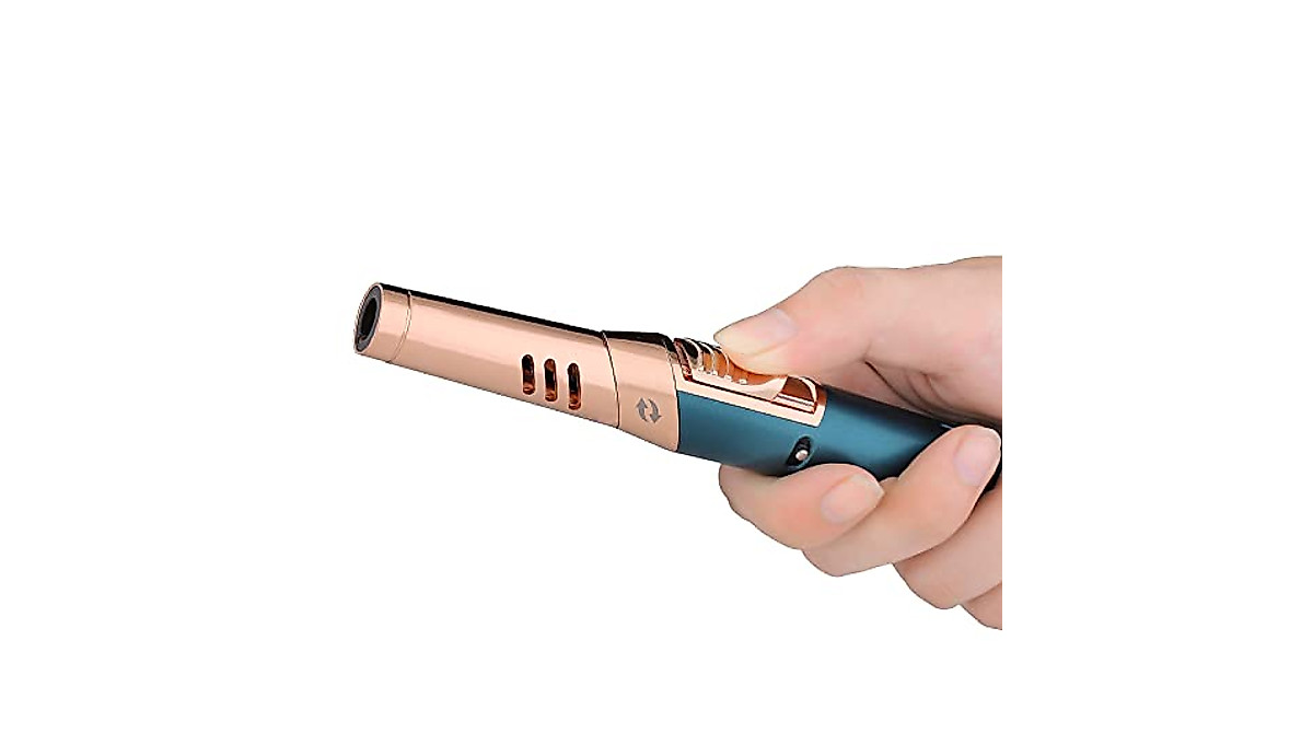 JOBON Adjustable Torch Lighter for Camping & Cooking