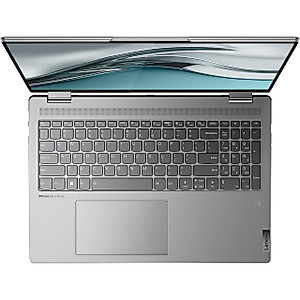 Lenovo 2023 Yoga 7i 2-in-1 Laptop, 16" 2.5K 400nits, 12th Gen Intel 12 Cores i7-1260P, 16GB LPDDR5 RAM, 1TB PCIe SSD, WiFi 6, BT 5.1, Backlit KB, Fingerprint Reader, Windows 11, BROAG Extension Cable
