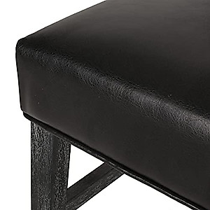 Christopher Knight Home Hyvonen Dining Chair, Midnight Black + Gray