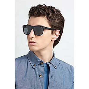 Polaroid Sunglasses Men's PLD6041/S Rectangular Sunglasses, Matte Havana , 56mm US