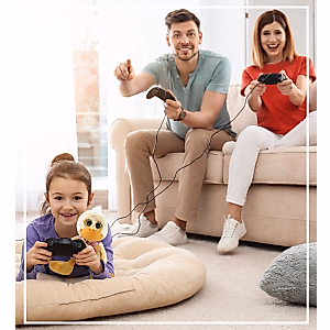 DolliBu Plush Duck Stuffed Animal - Soft Fur Huggable Sitting Yellow Duck, Adorable Playtime Duck Plush Toy, Cute Lake Bird Cuddle Gift, Super Soft Plush Doll Animal Toy for Kids & Adults - 9 Inches